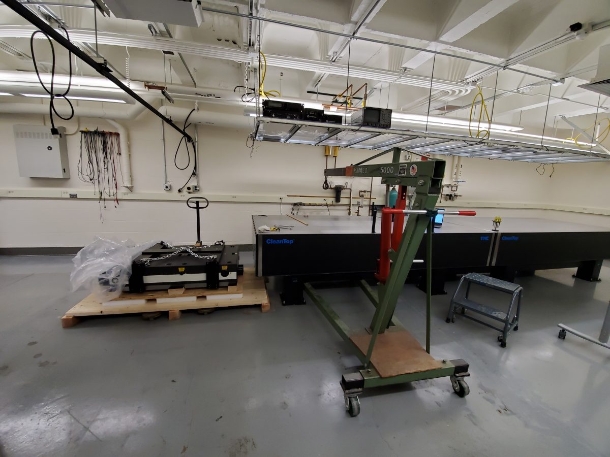 Ready for Laser Installation – Bergmann Research Group – UW–Madison