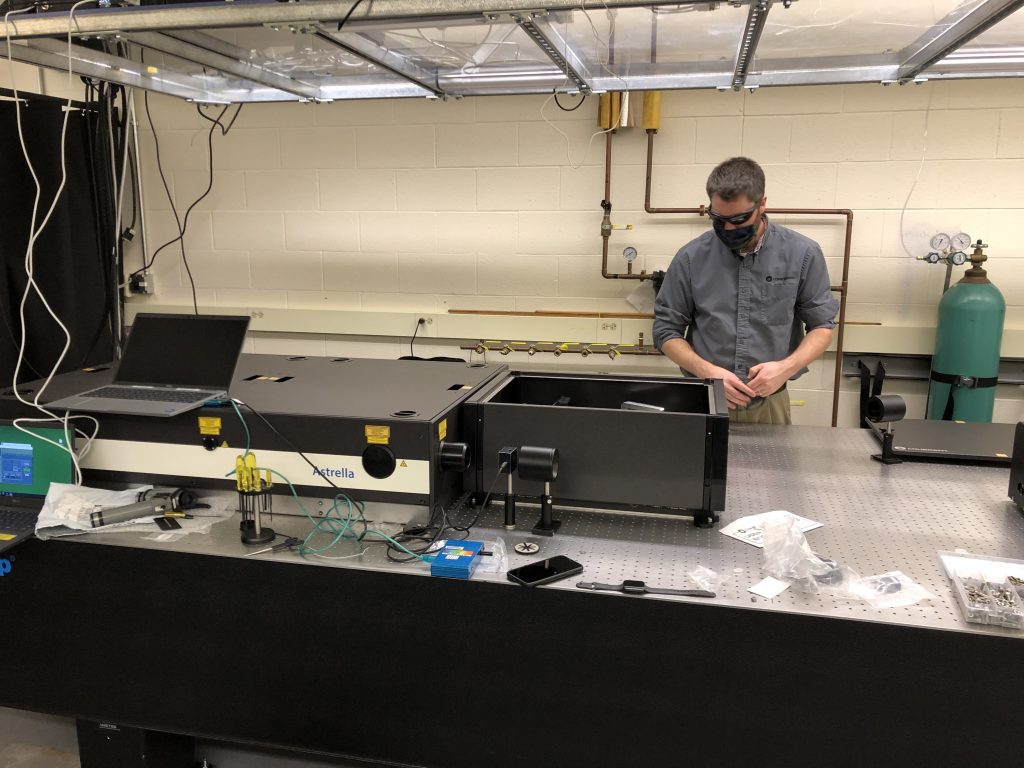 Laser Installation – Bergmann Research Group – UW–Madison